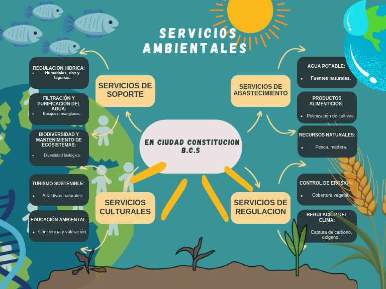 Mapa Mental Servicios Ambientales Pdf