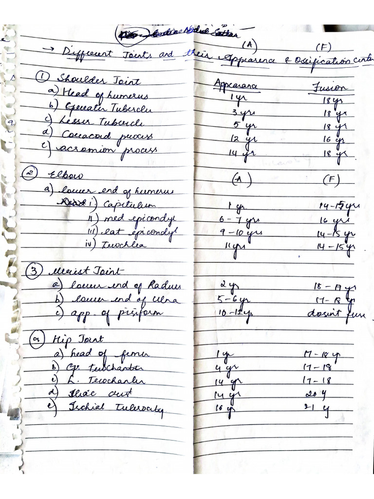 Age Identification | PDF