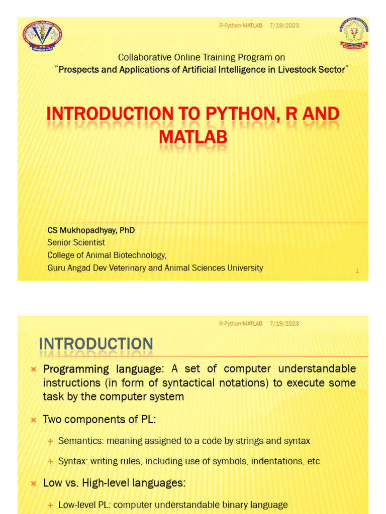 R Python | PDF | Python (Programming Language) | Computer Programming R Python | PDF | Python (Programming Language) | Computer Programming
