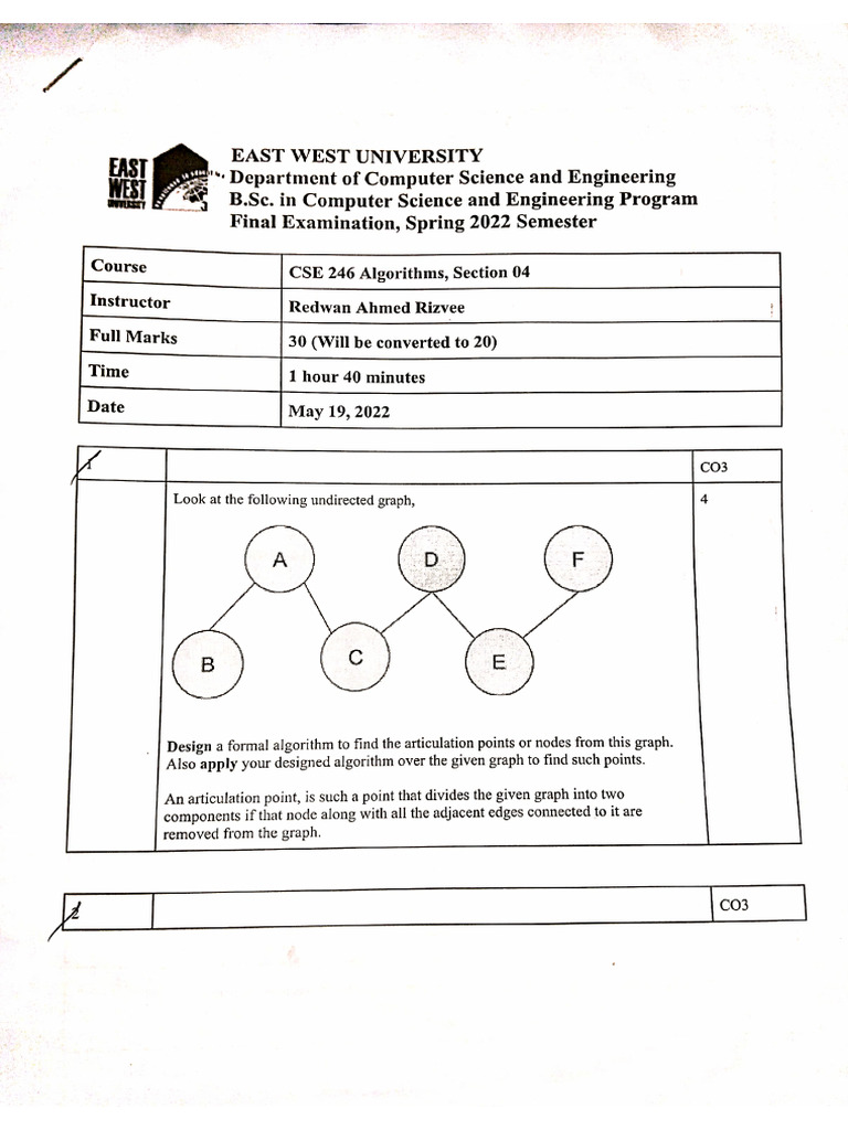 CSE246 Final Question | PDF