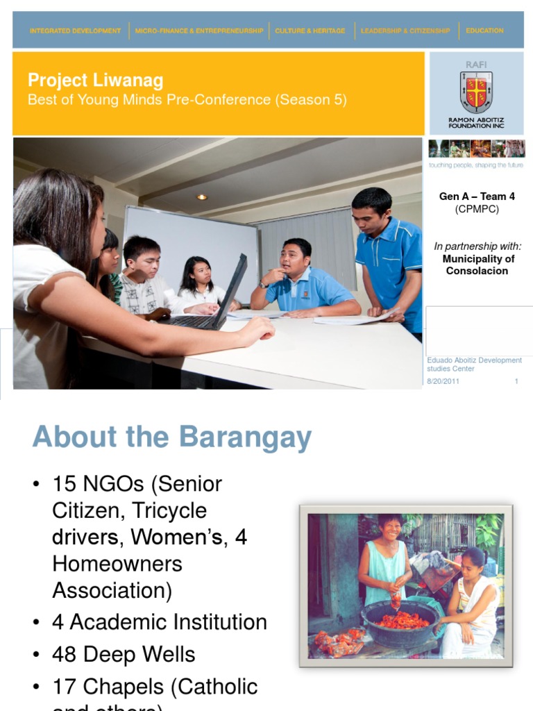 Project Liwanag: Best of Young Minds Pre-Conference (Season 5) | PDF ...