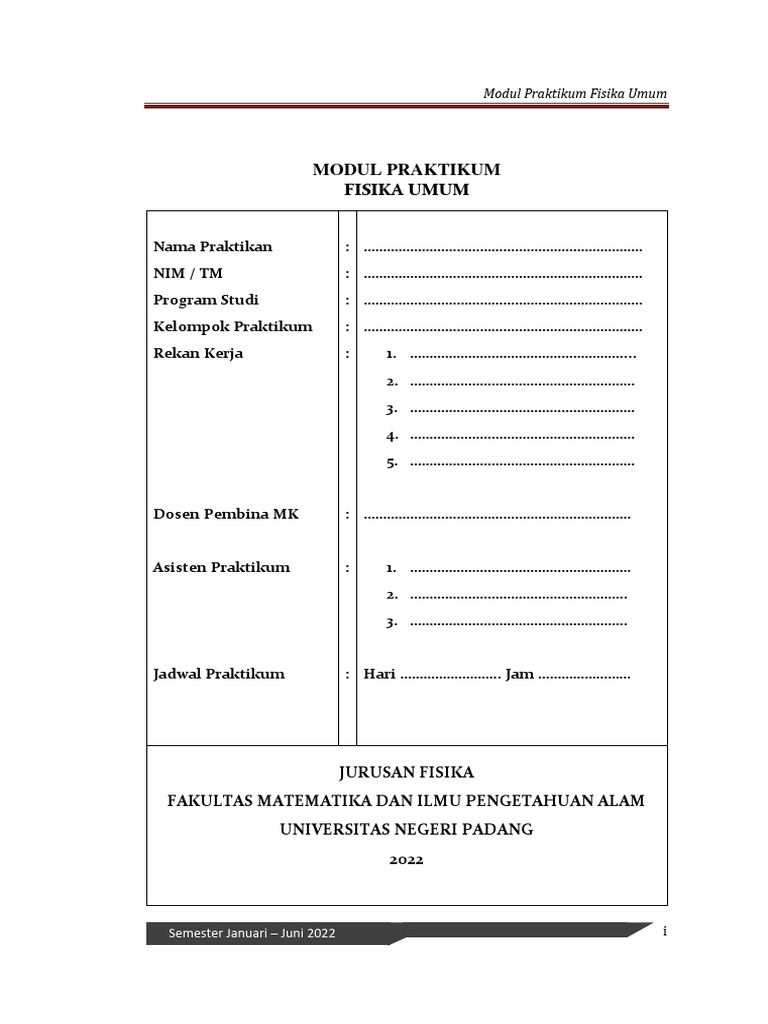 Modul FisUm JJ22 | PDF | Komputer | Teknologi & Rekayasa
