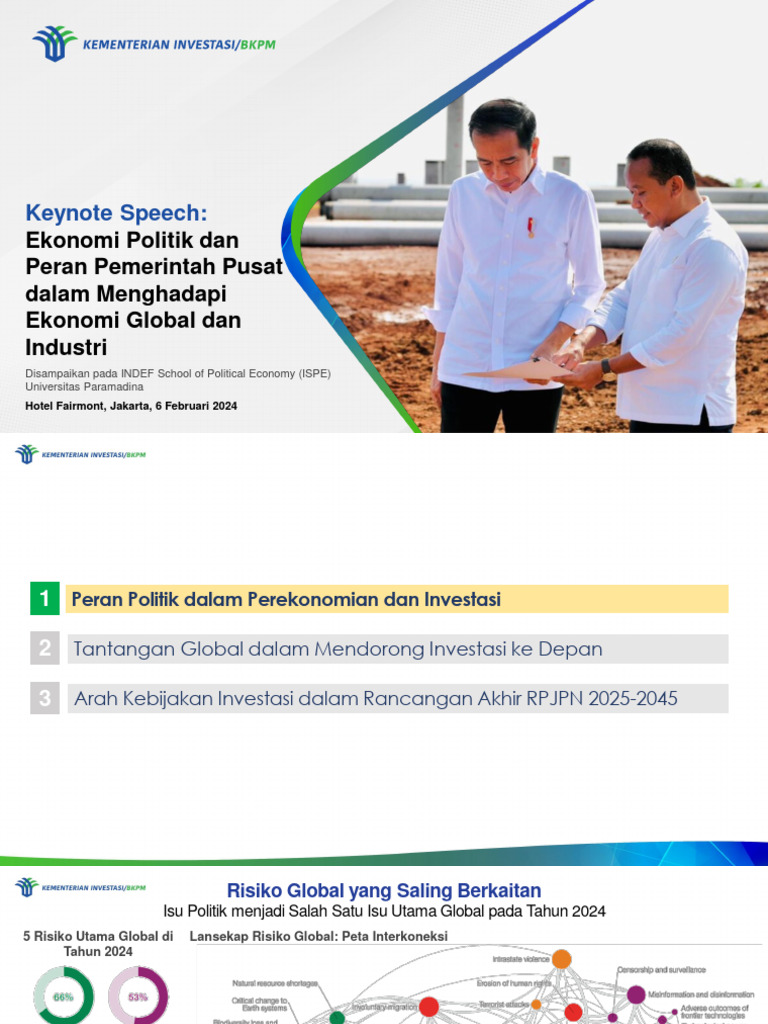 INDEF School of Political Economy (ISPE) Universitas Paramadina | PDF