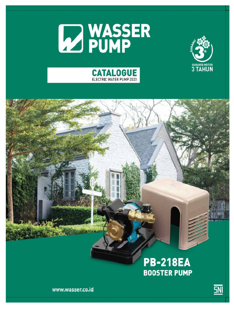 Wasser Booster Pump PB-218EA Overview | PDF | Law