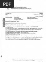 BGCSE Maths Paper 1, 2012-2015 | PDF