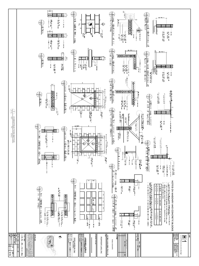 S-1a Standards Details Ground Floor Plan | PDF
