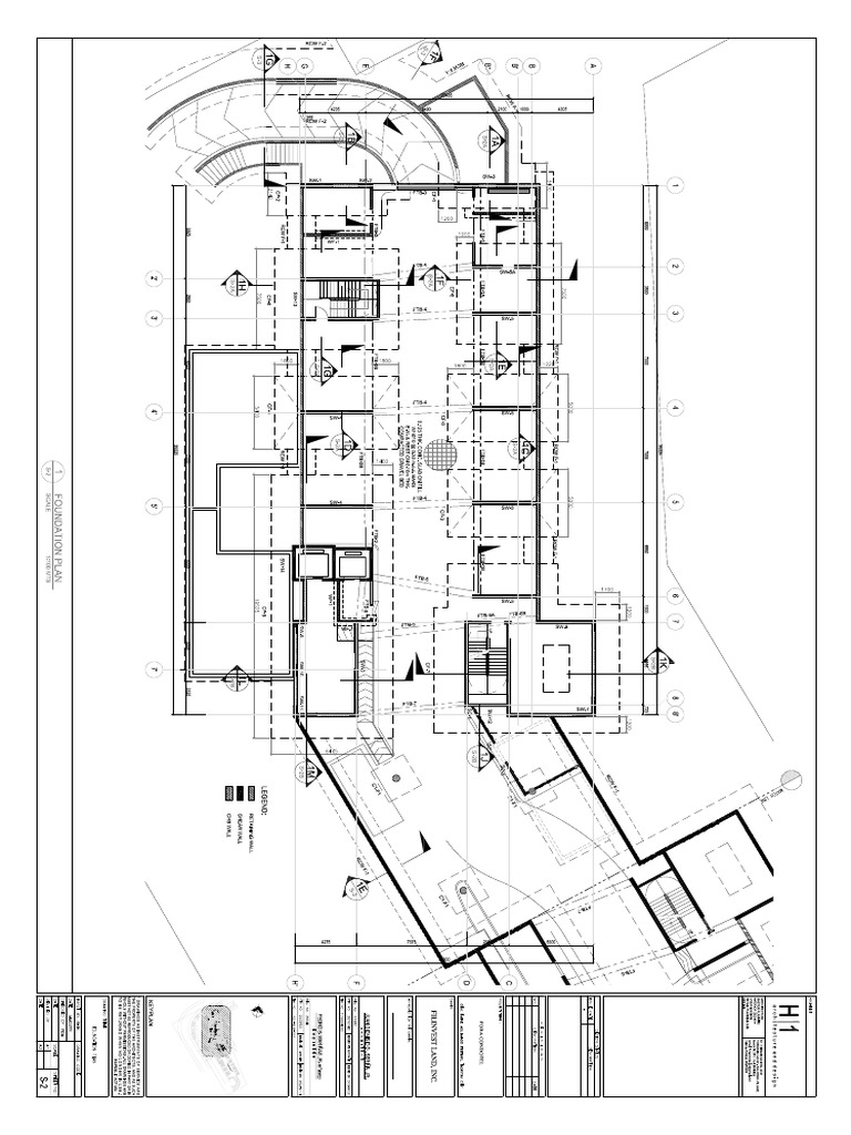 S-2 Foundation Plan Ground Floor Plan | PDF
