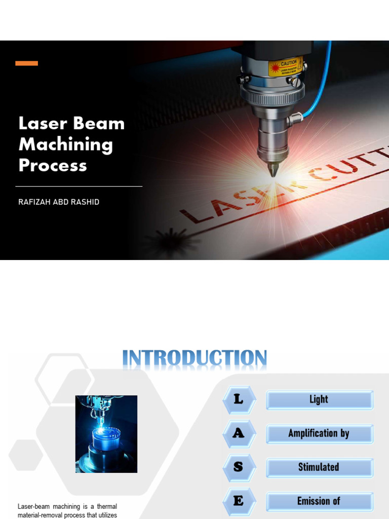 Laser Beam Machining Process | PDF | Laser | Electron