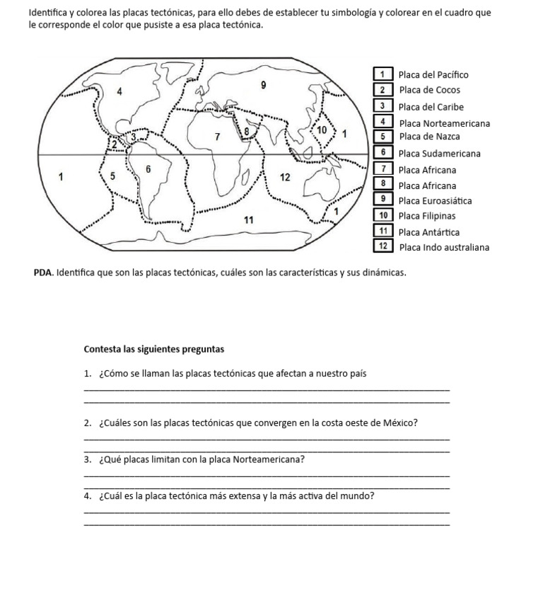 Placas Tectónicas | PDF