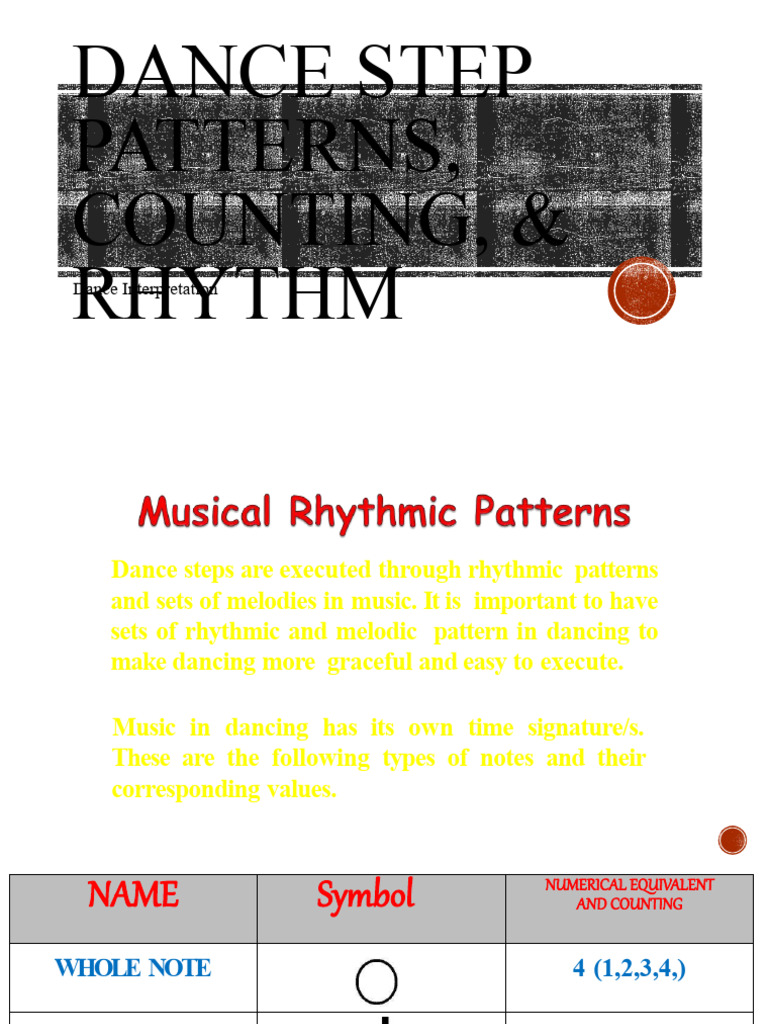 Numerical Sequences in Dance Steps | PDF | Art