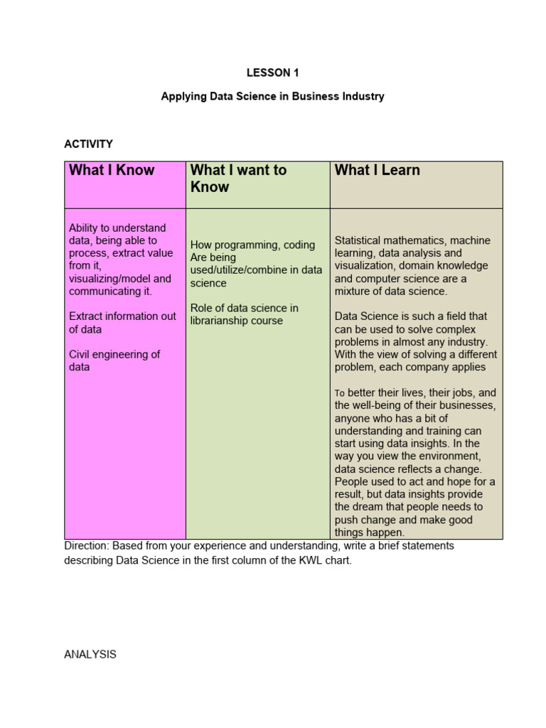 Module 1 Data Science Pdf Data Science Data 5417