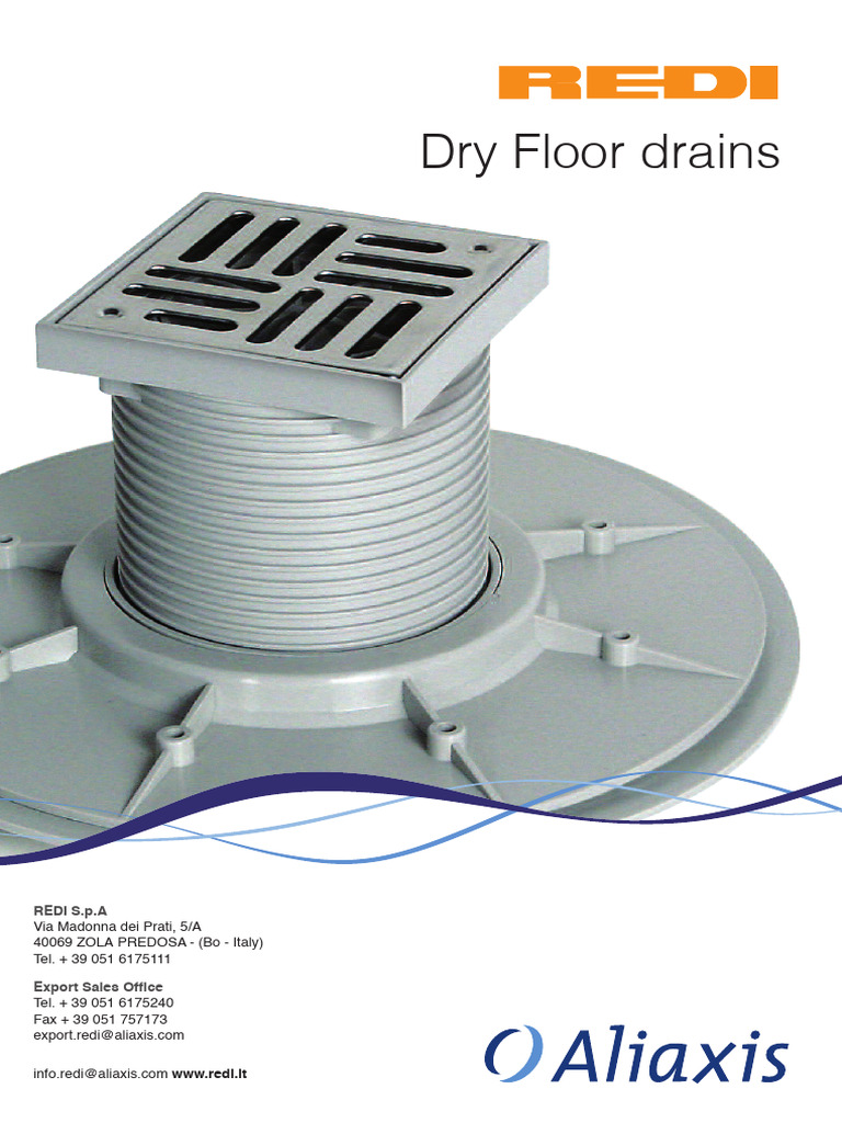 Dry Floor Drain REDI | PDF