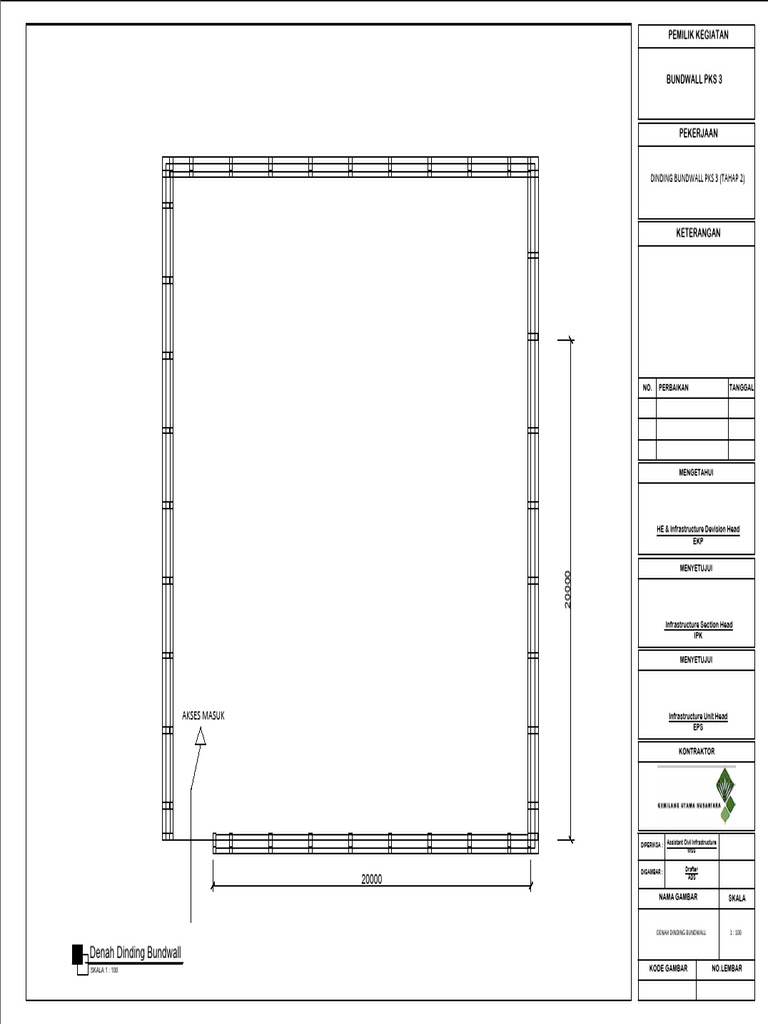 Dinding & Lantai Bundwall-Model | PDF