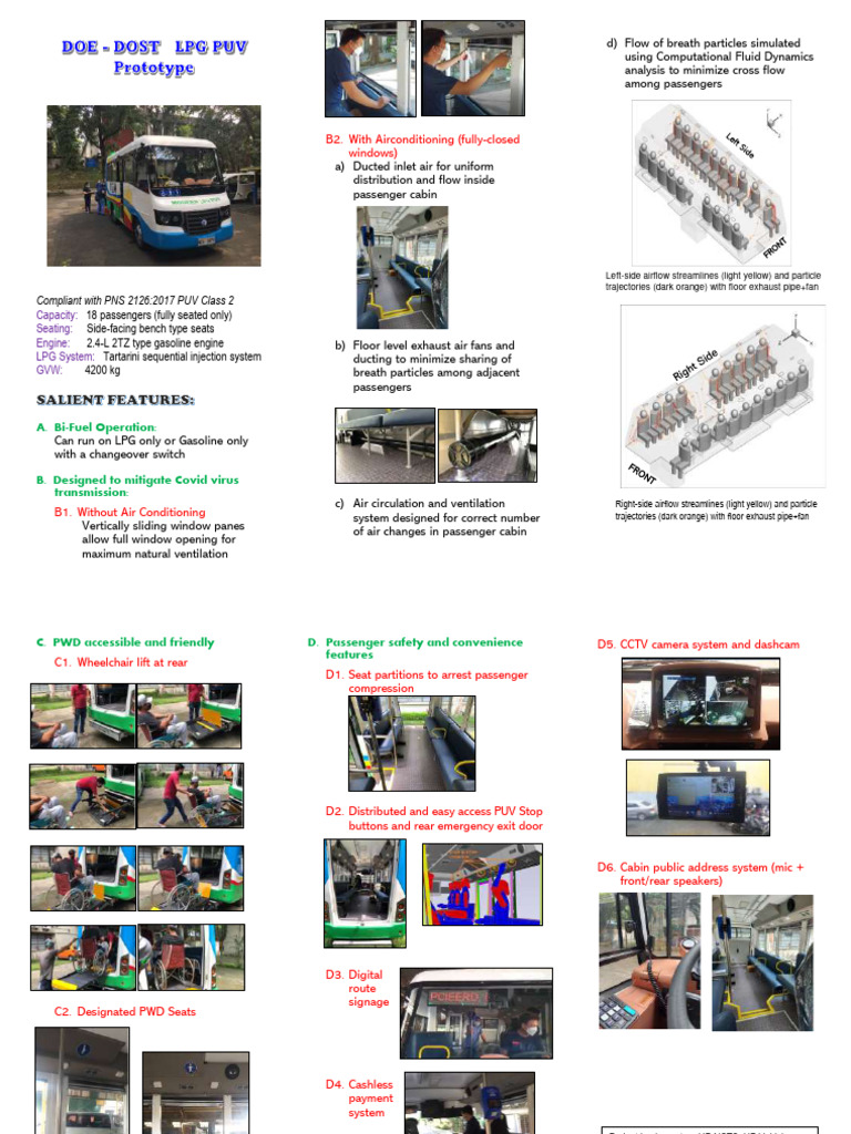Puv Standards | PDF | Motor Vehicle | Mechanical Engineering