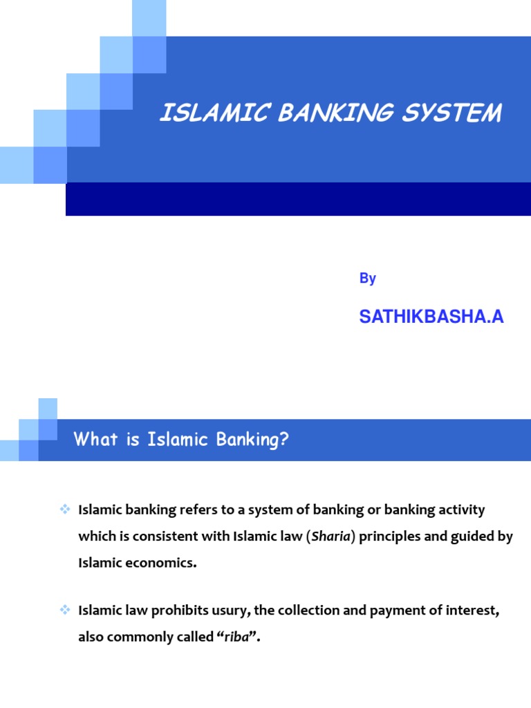 Islamic Banking System | PDF