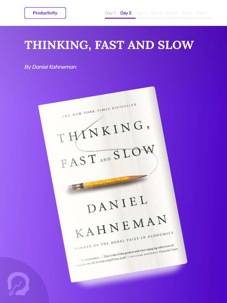 1.2 Thinking, Fast and Slow | PDF | Self-Improvement | Science ...