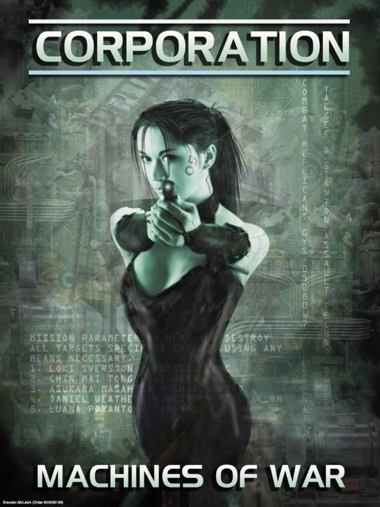 Corporation - Machines of War | PDF