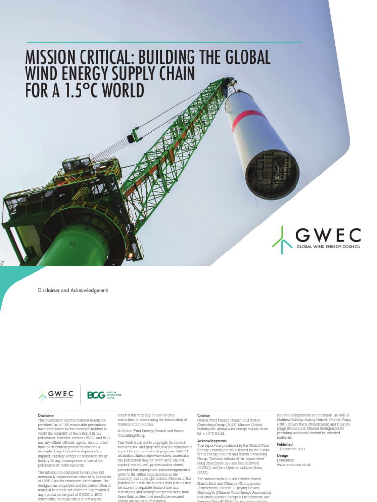 GWEC BCG Research Re RE | PDF | International Energy Agency ...