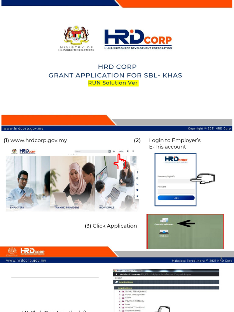 HRD Corp SBL Khas Grant Guideline RUN New 1.2 | PDF