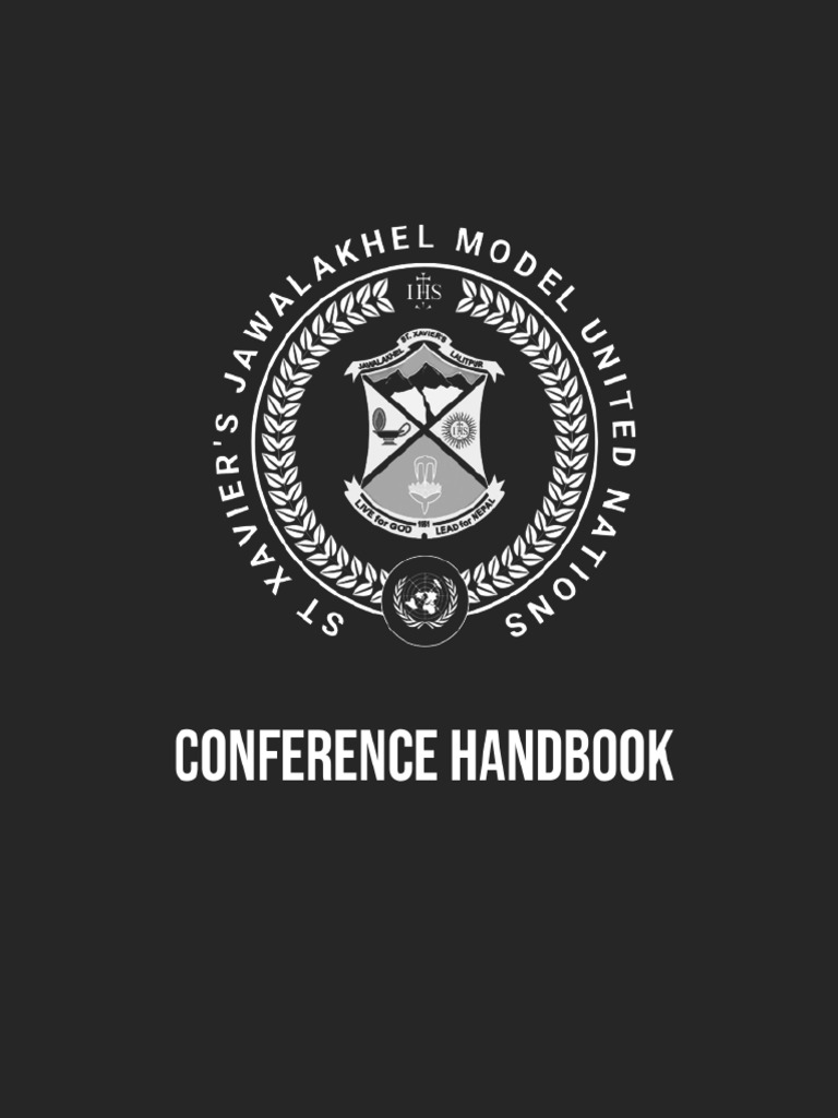 SXJMUN Conference Handbook | PDF | Committee | Political Law