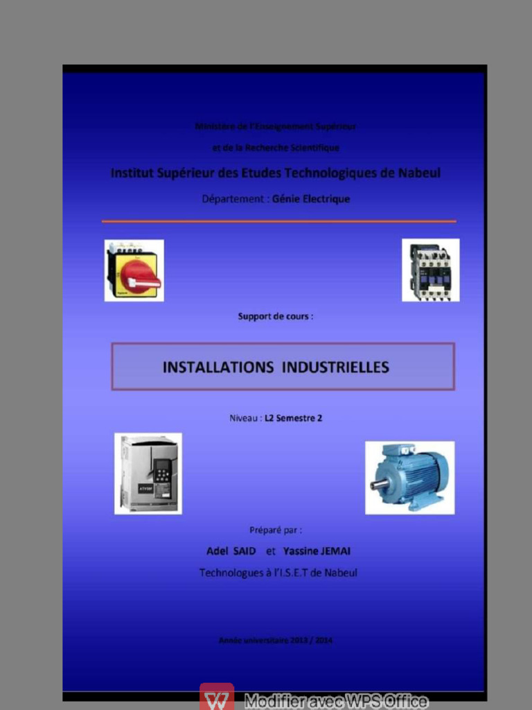 Installation Industrielle | PDF