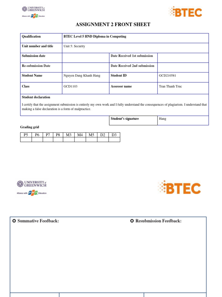 1623 - ASM2 - Nguyen Dang Khanh Hang | PDF