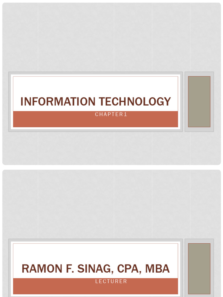 Information Technology | PDF