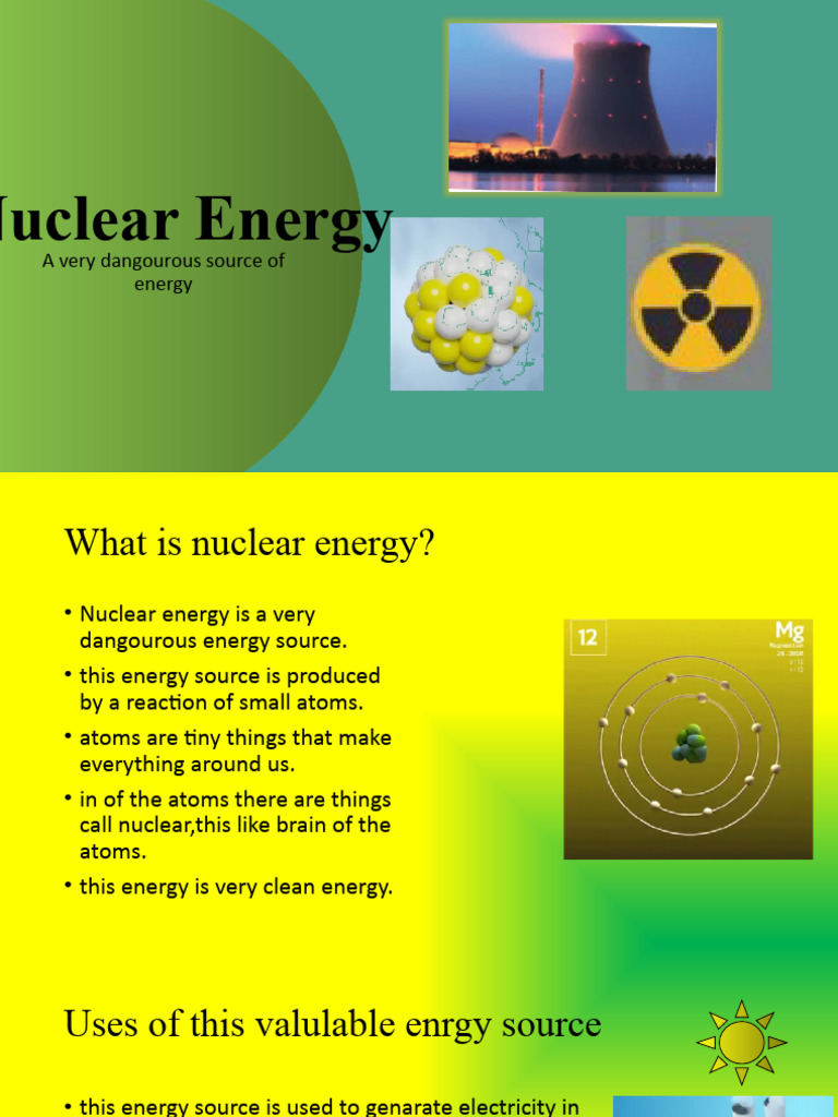 Nuclear Energy | PDF
