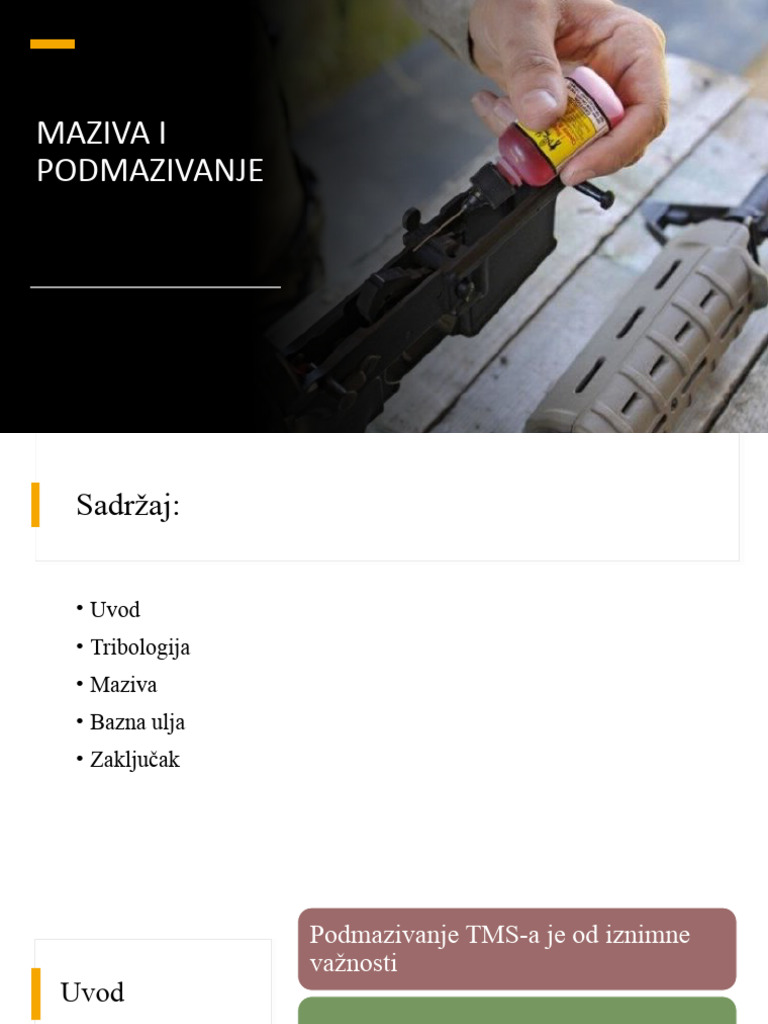 Maziva I Podmazivanje | PDF
