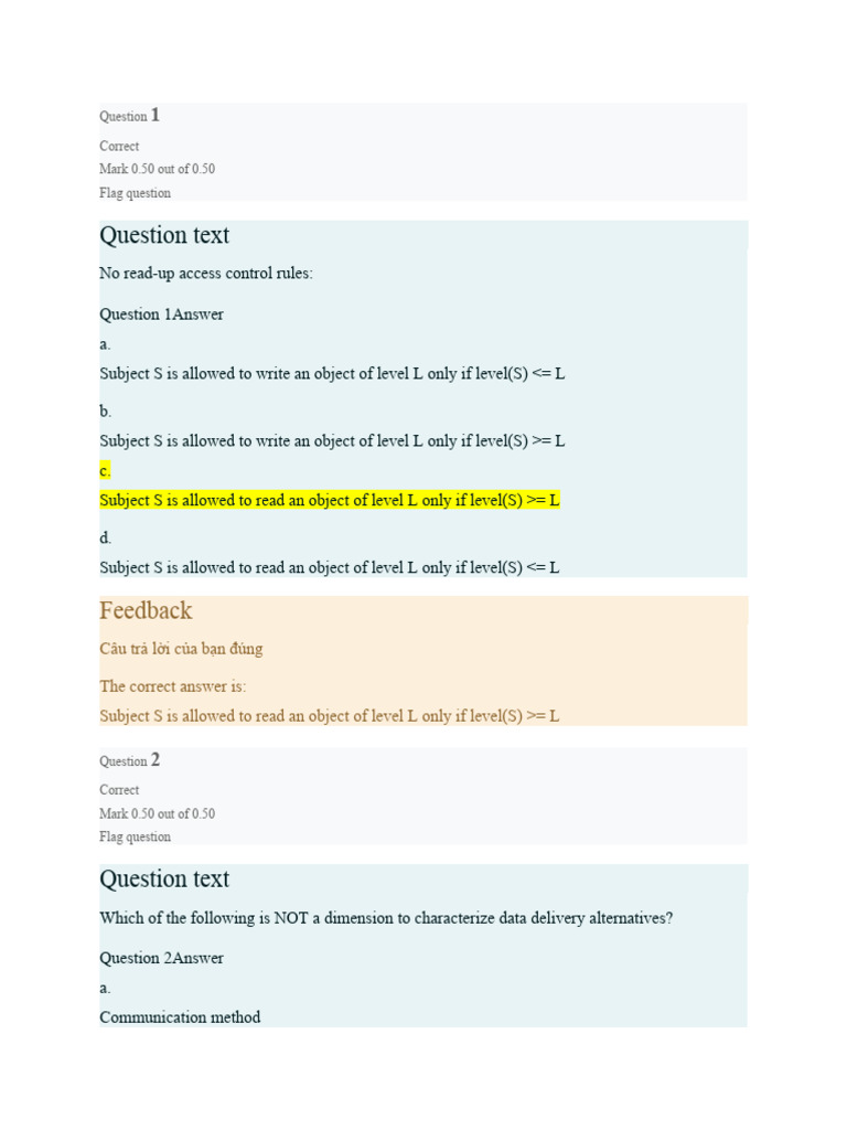 Review Questions | PDF | Teaching Methods & Materials | Computers