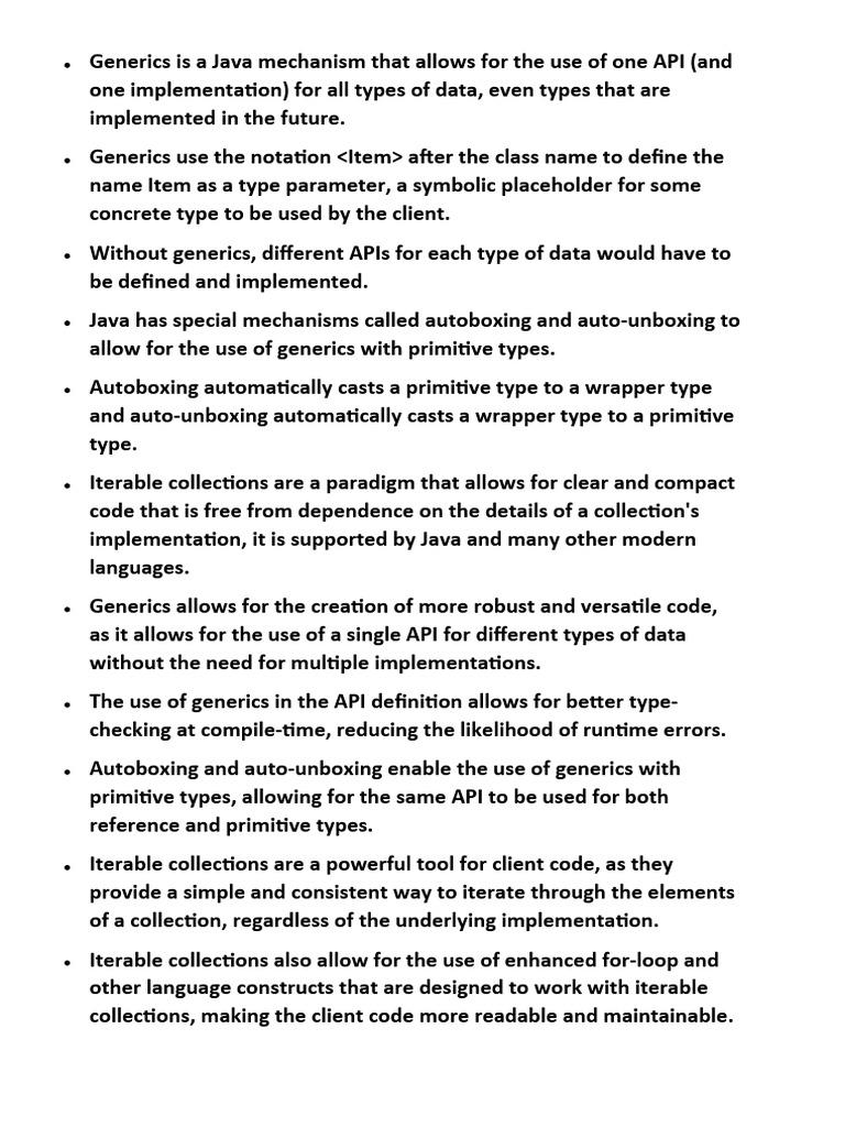 Java Generics, Queues, and Stacks | PDF | Queue (Abstract Data Type) | Java (Programming Language)