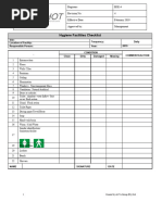TLB Daily Checklist | PDF | Vehicles | Manufactured Goods