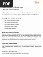 Advanced Higher Physics Data Sheet | PDF | Torque | Motion (Physics)