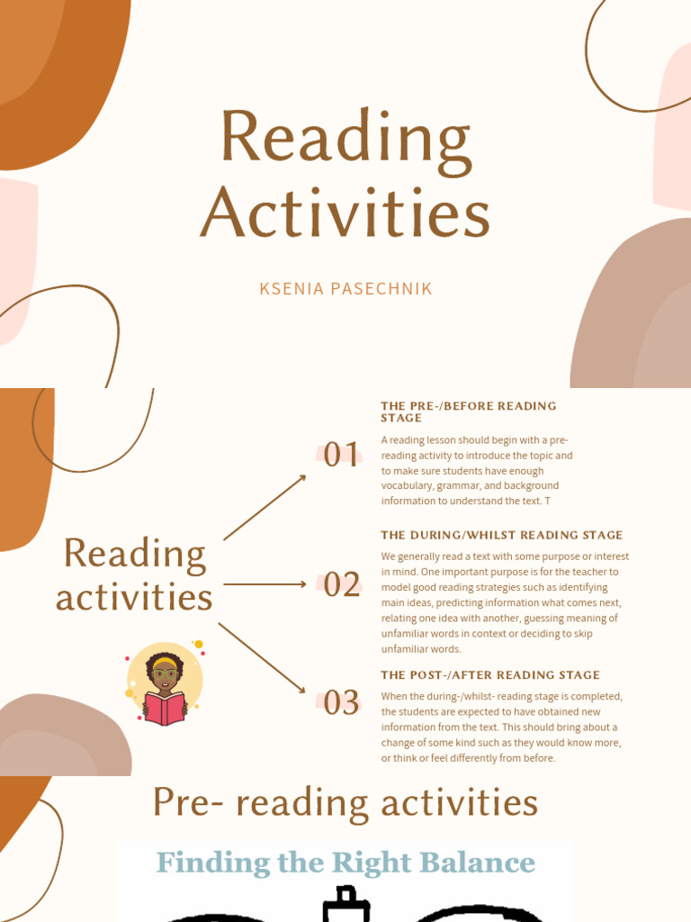 Pre Reading Activities Part 1 Pdf Pdf Communication Pedagogy
