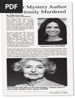 Unsolved Case File, Sandra Ivey Our Parts | PDF | Weightlessness ...