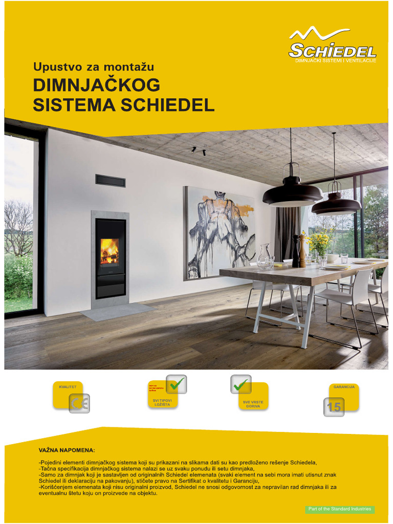 Katalog - Schiedel Upstvo - Montaža UNI Plus I KLASIK | PDF