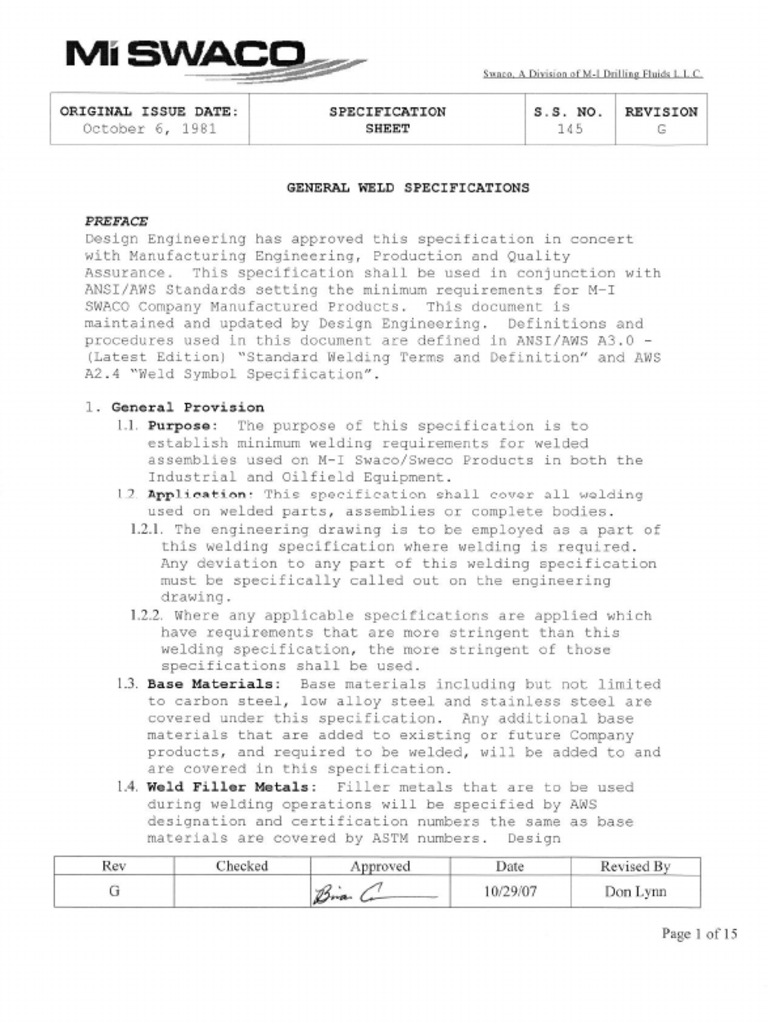 SS145 Specification | PDF