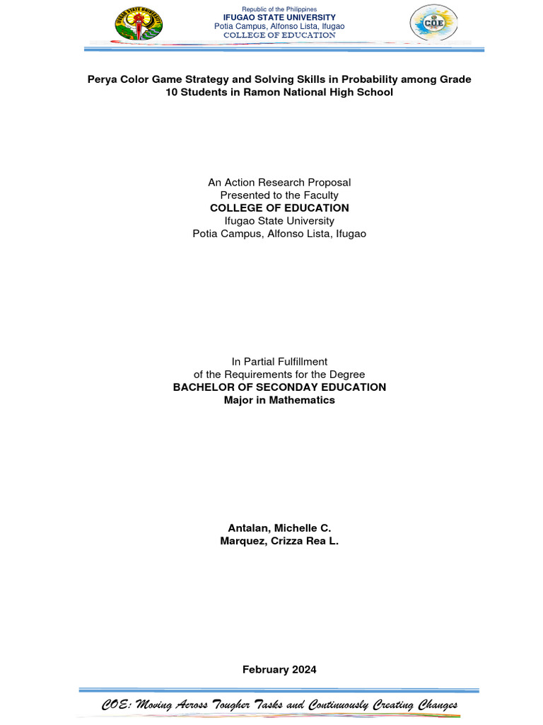 ACTION-RESEARCH-PROPOSAL-Revised Version | PDF