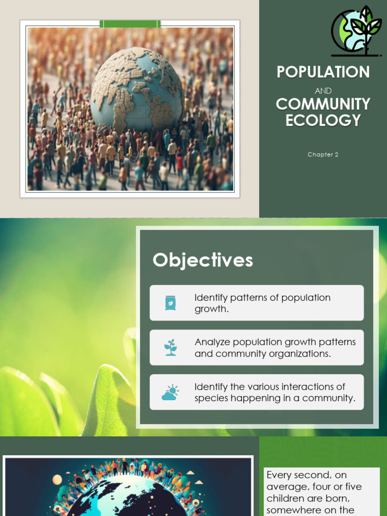 Chapter 2 - Population and Community Ecology | PDF | Symbiosis | Environmental Degradation