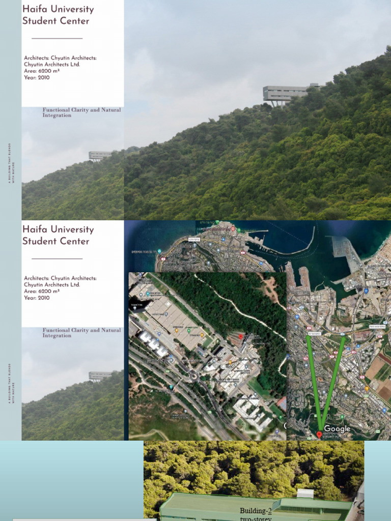 Haifa University Student Center Design | PDF | Cultural Heritage ...