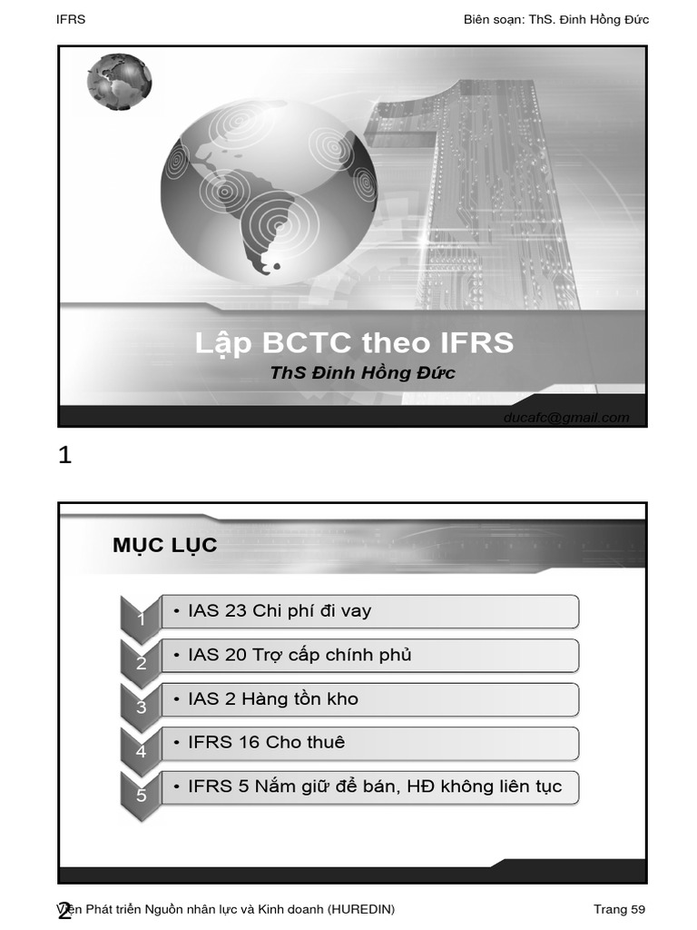 Buoi 3 - Prepare Financial Statement Under IFRS | PDF