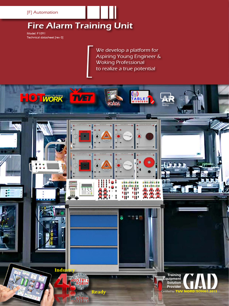F1091 FireAlarmTrainingUnit r0s | PDF