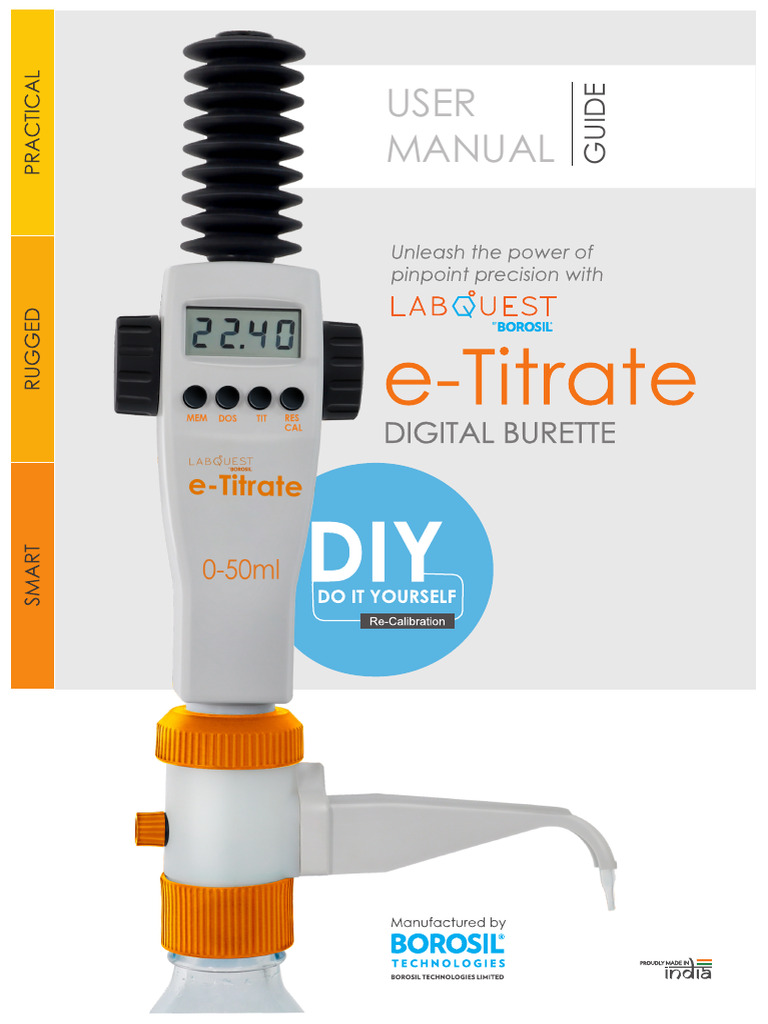 E Titrate User Manual | PDF