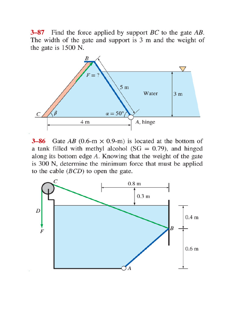 ME219 Hydrostatics Tutorial1 | PDF