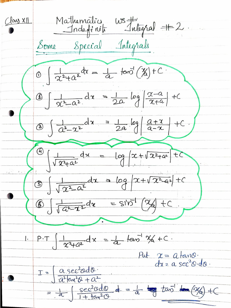 Indefinite Integration #2 | PDF
