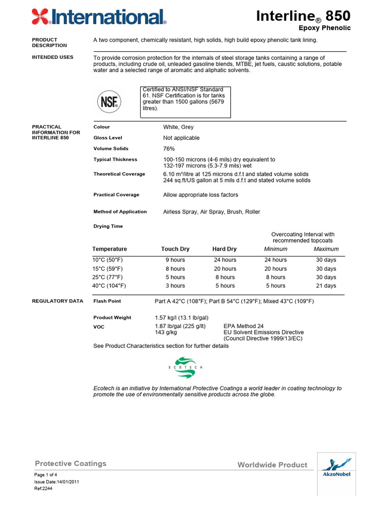Interline 850 DS | PDF | Technology & Engineering