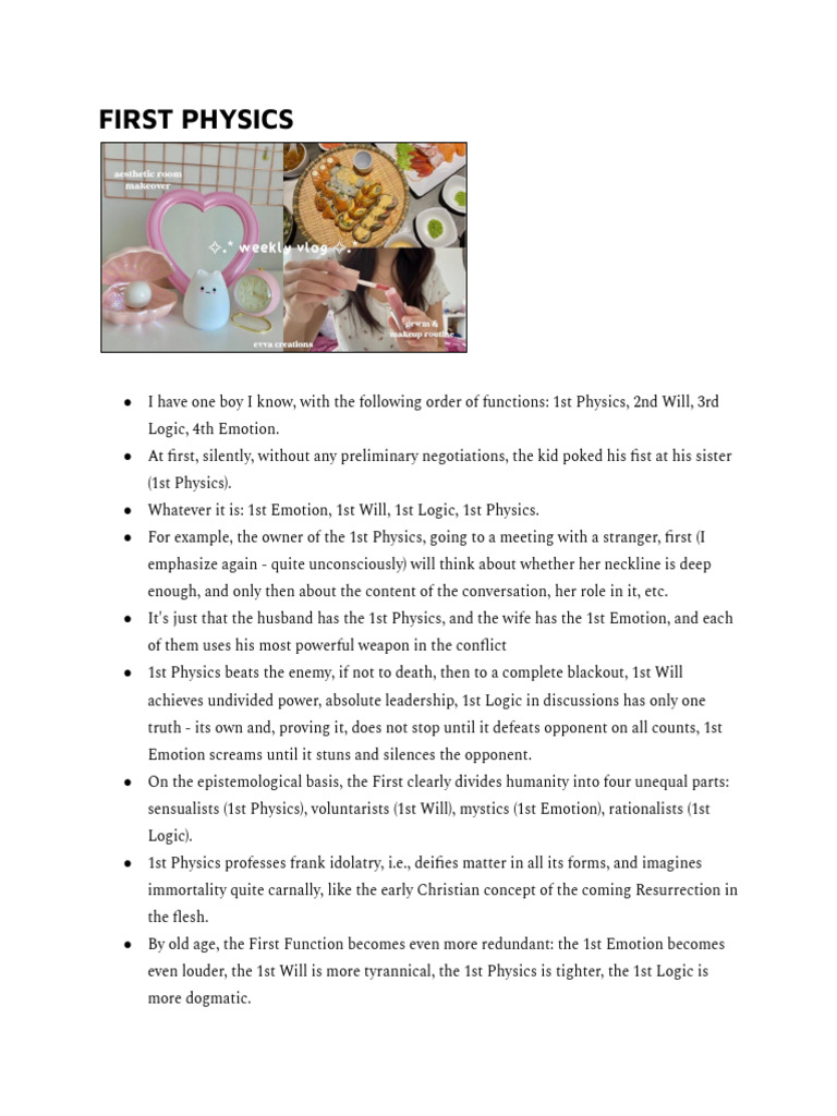 Afanasyev - First Physics - Owner - Sensory Hippopotamus | PDF | Forecasting | Physics