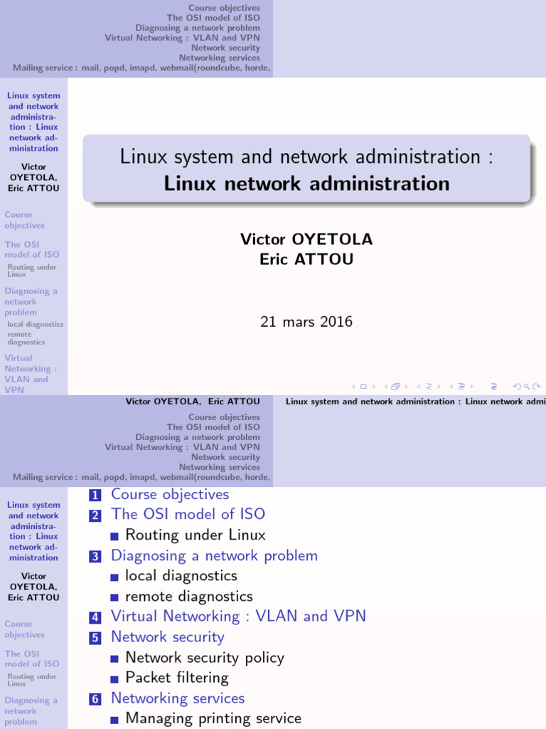 Linux Net Admin | PDF