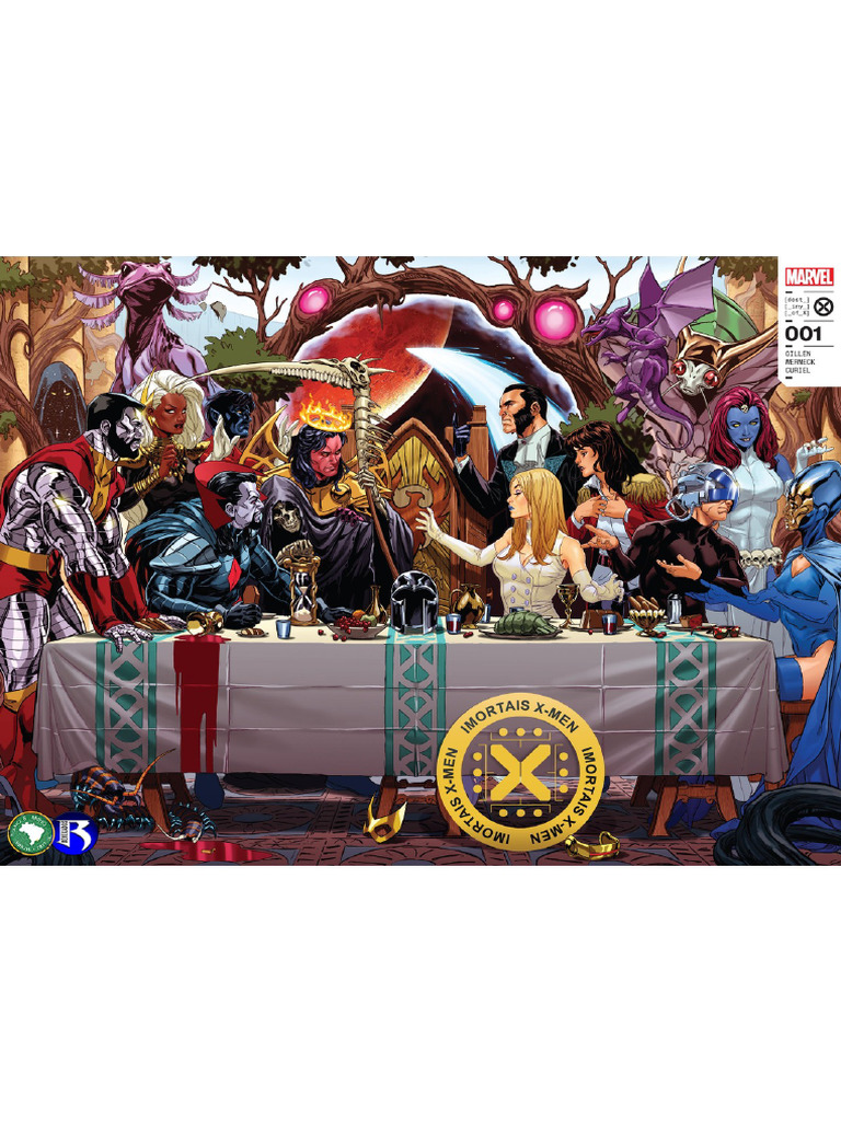 Imortais X-Men 01 (2022) (Renegados-MdHQ) | PDF