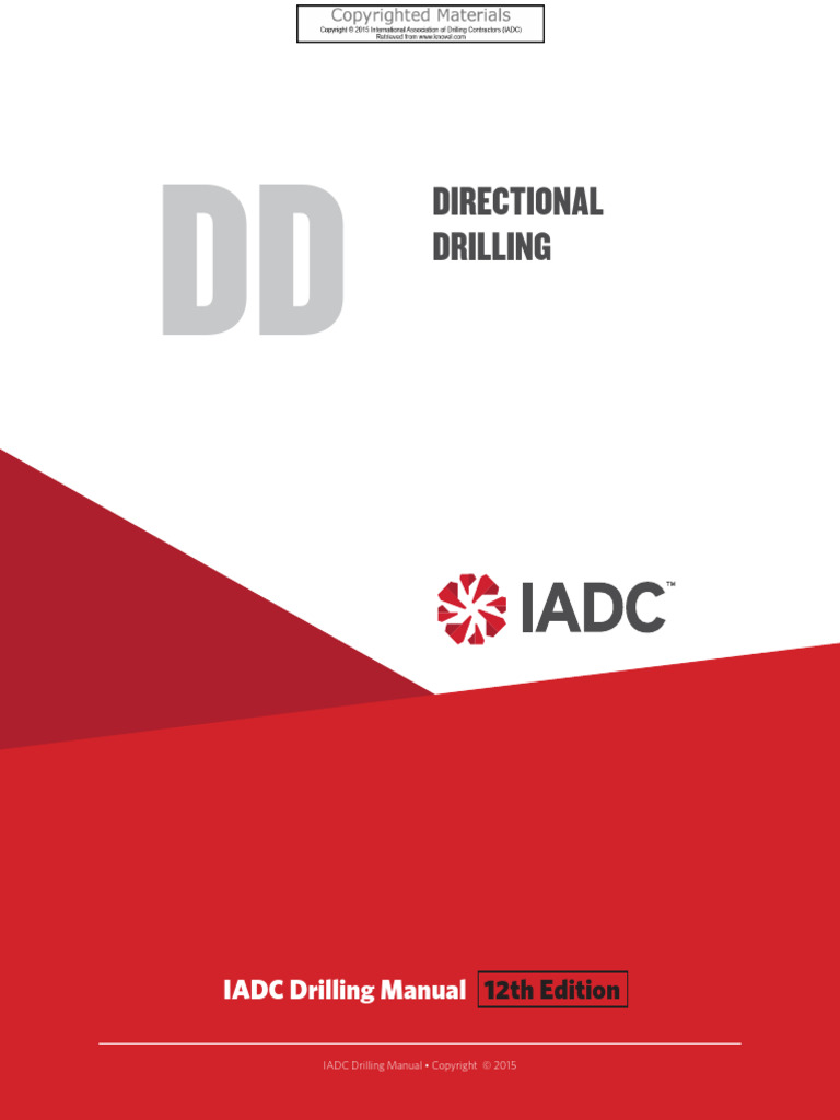 IADC Vol-1 08 Directional Drilling | PDF